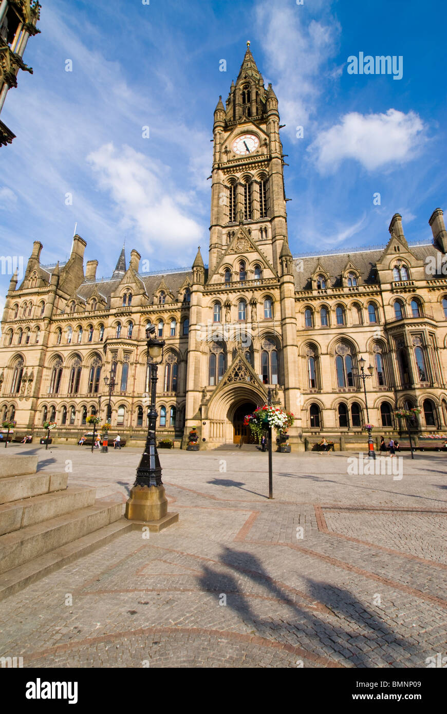 Manchester gothic town hall hi-res stock photography and images - Alamy