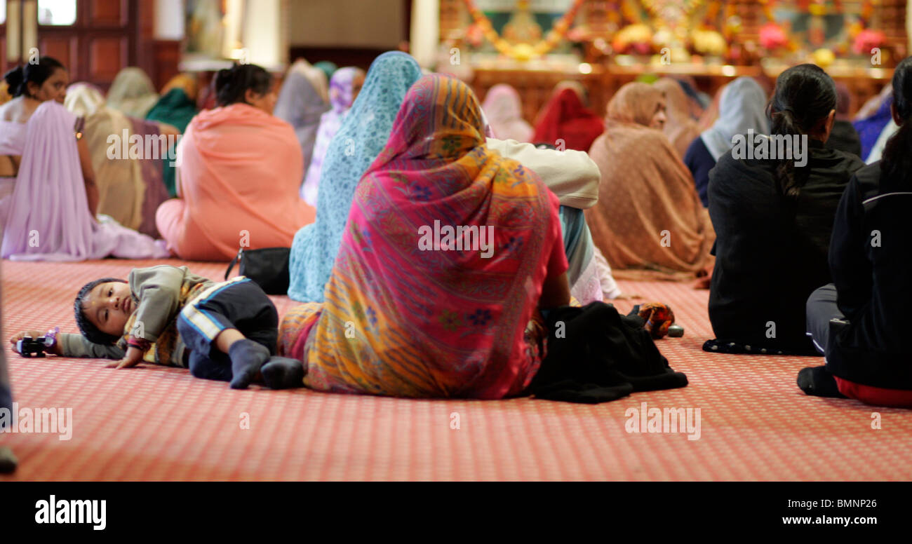 skss hindu temple westfield lane kenton harrow Stock Photo - Alamy