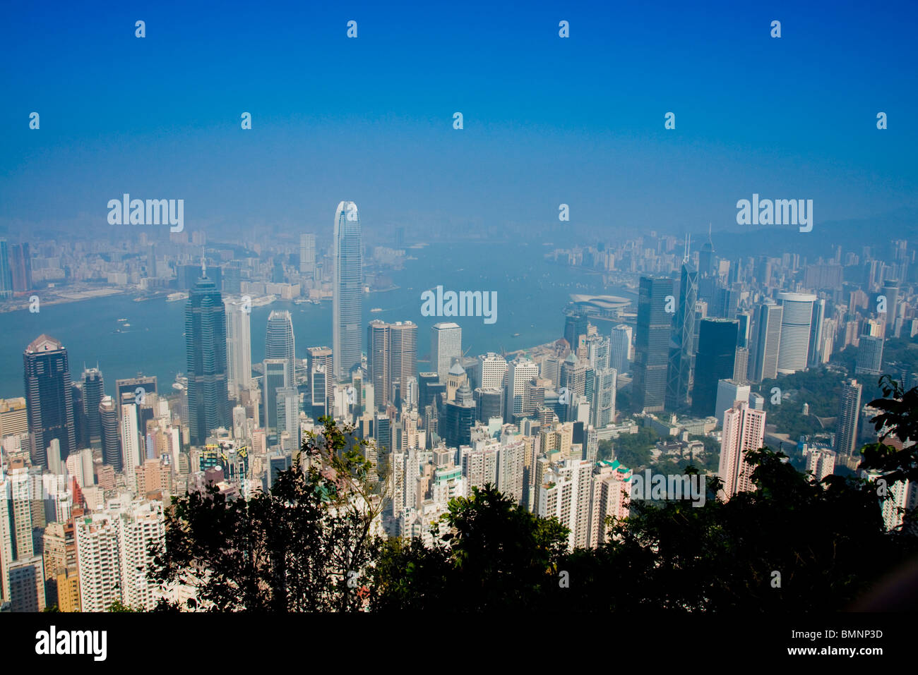 Cityscape View Of Harbour Stock Photo - Alamy