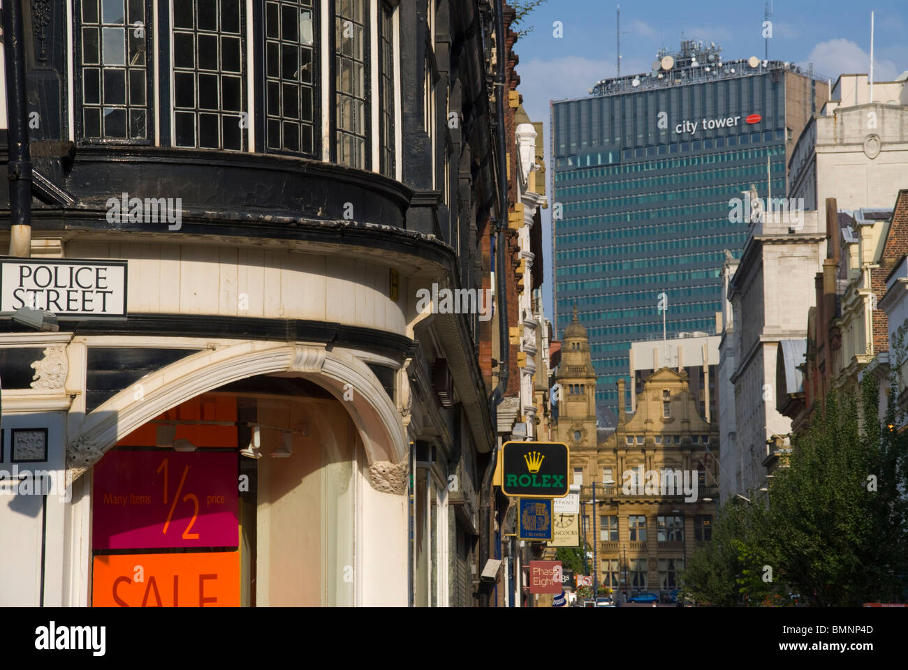 Manchester, Street Scene Stock Photo - Alamy