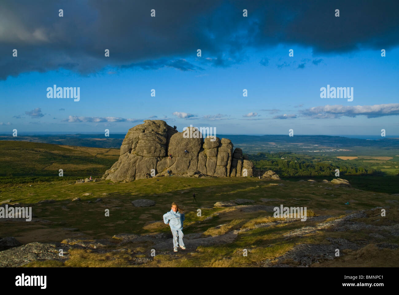 Devon, Dartmoor Haytor Hay Tor Stock Photo - Alamy