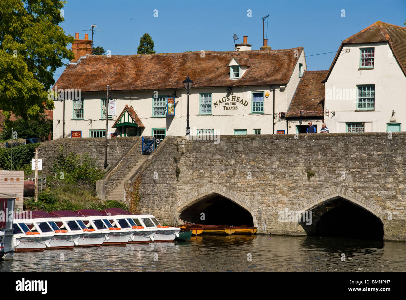 Abingdon, River Thames Bridge Stock Photo - Alamy