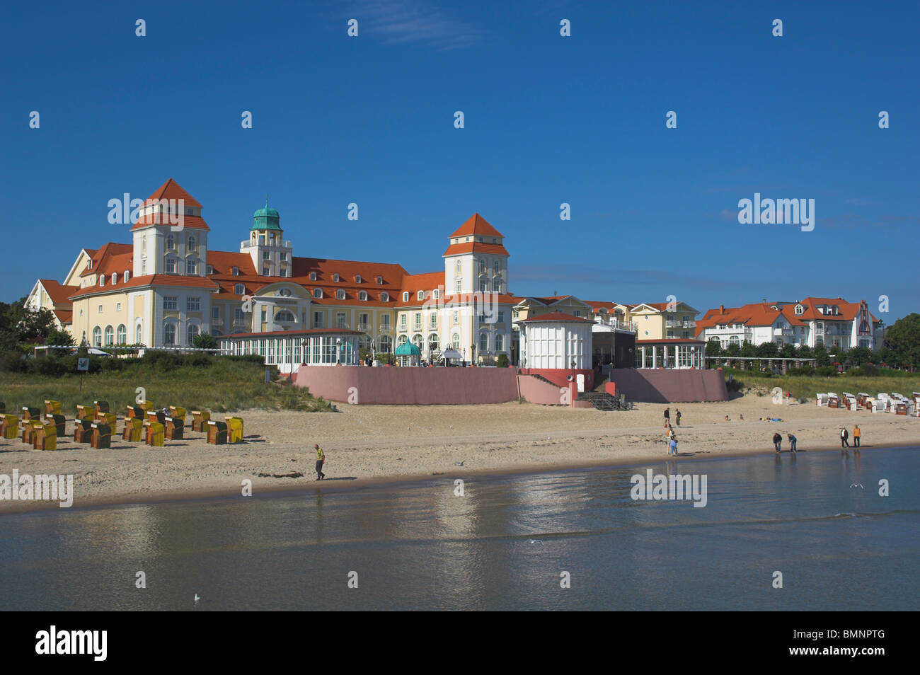West Pomerania, Rugen, Binz Kurhaus Stock Photo - Alamy