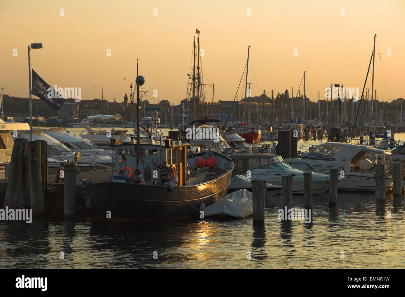 Schleswig Holstein, Travemunde Port Stock Photo - Alamy