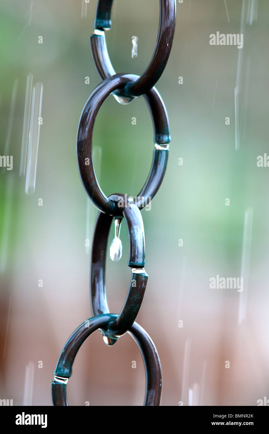 Rain chain hi-res stock photography and images - Alamy