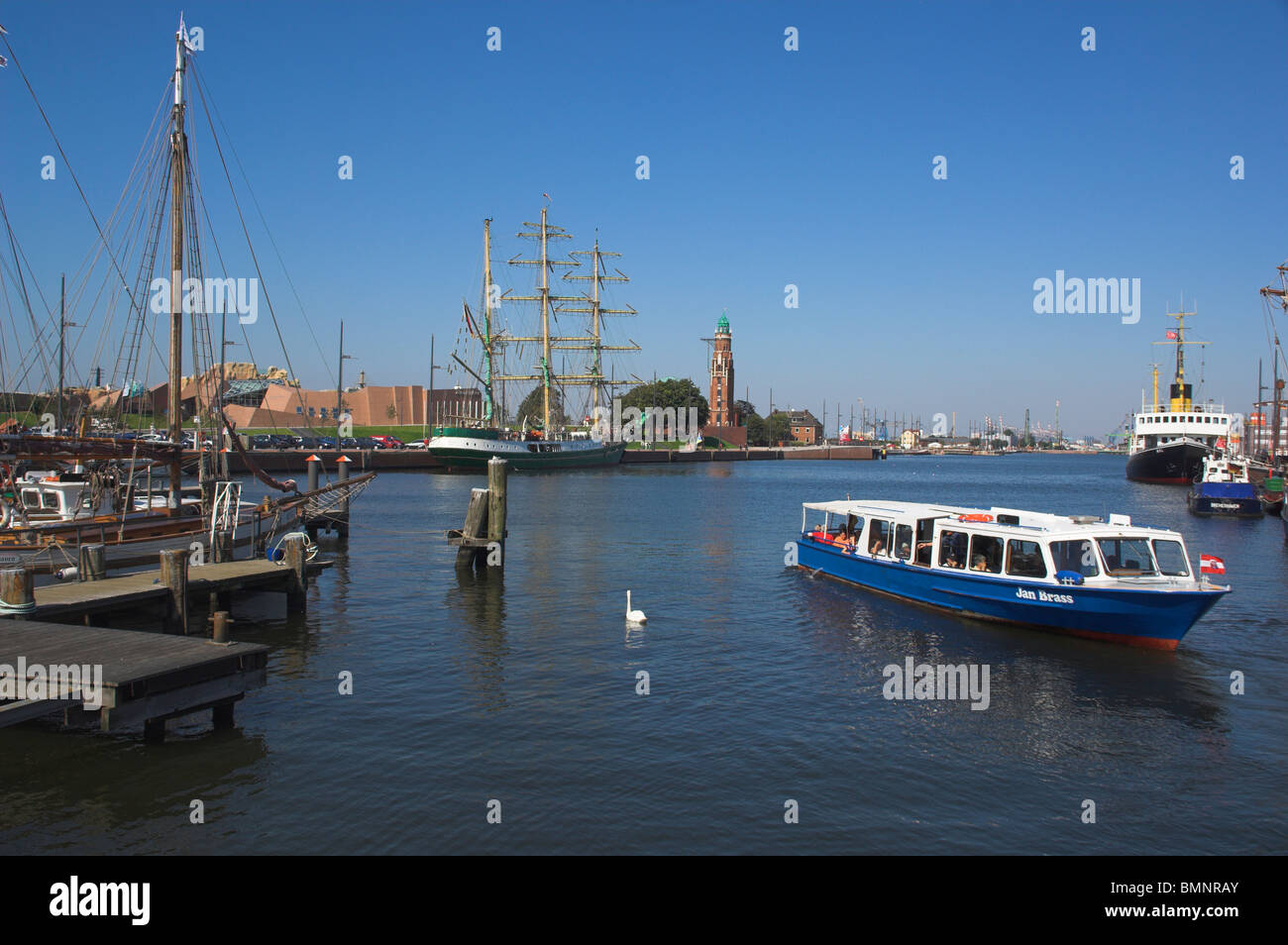 Bremen, Bremerhaven, Historic Docks Stock Photo - Alamy