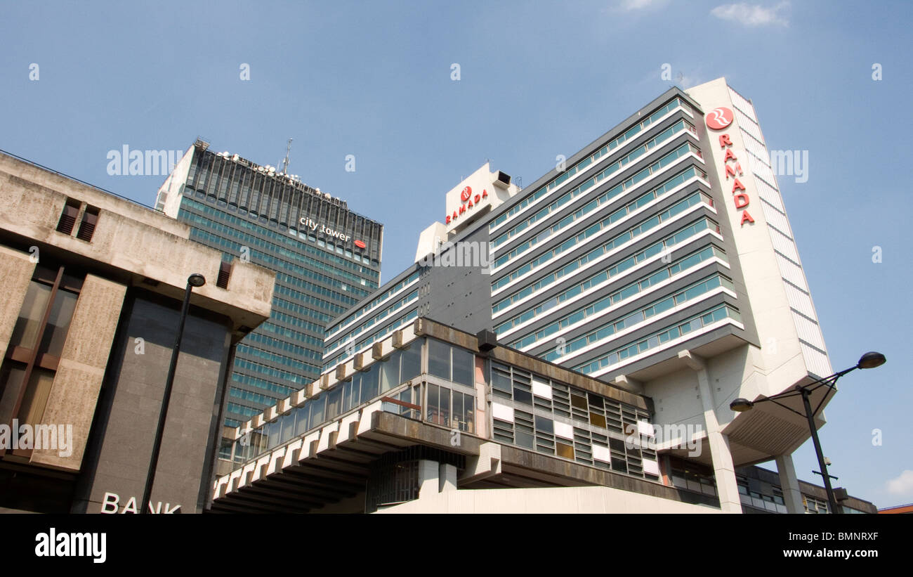 Details of City tower Ramada hotel and Bank house in Manchester UK ...