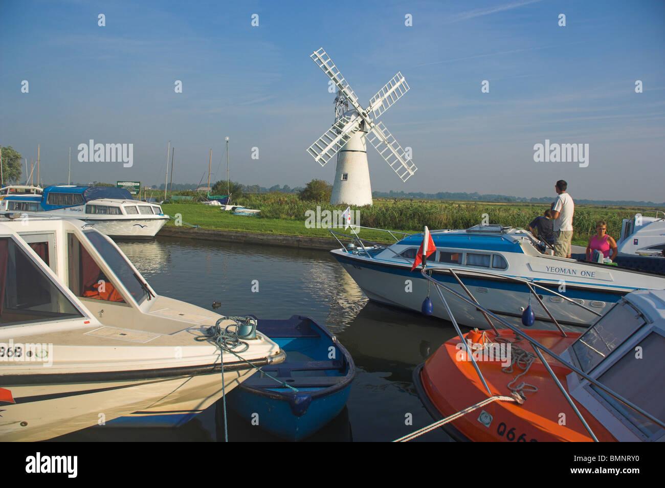 Thurne Broad, Norfolk Stock Photo - Alamy