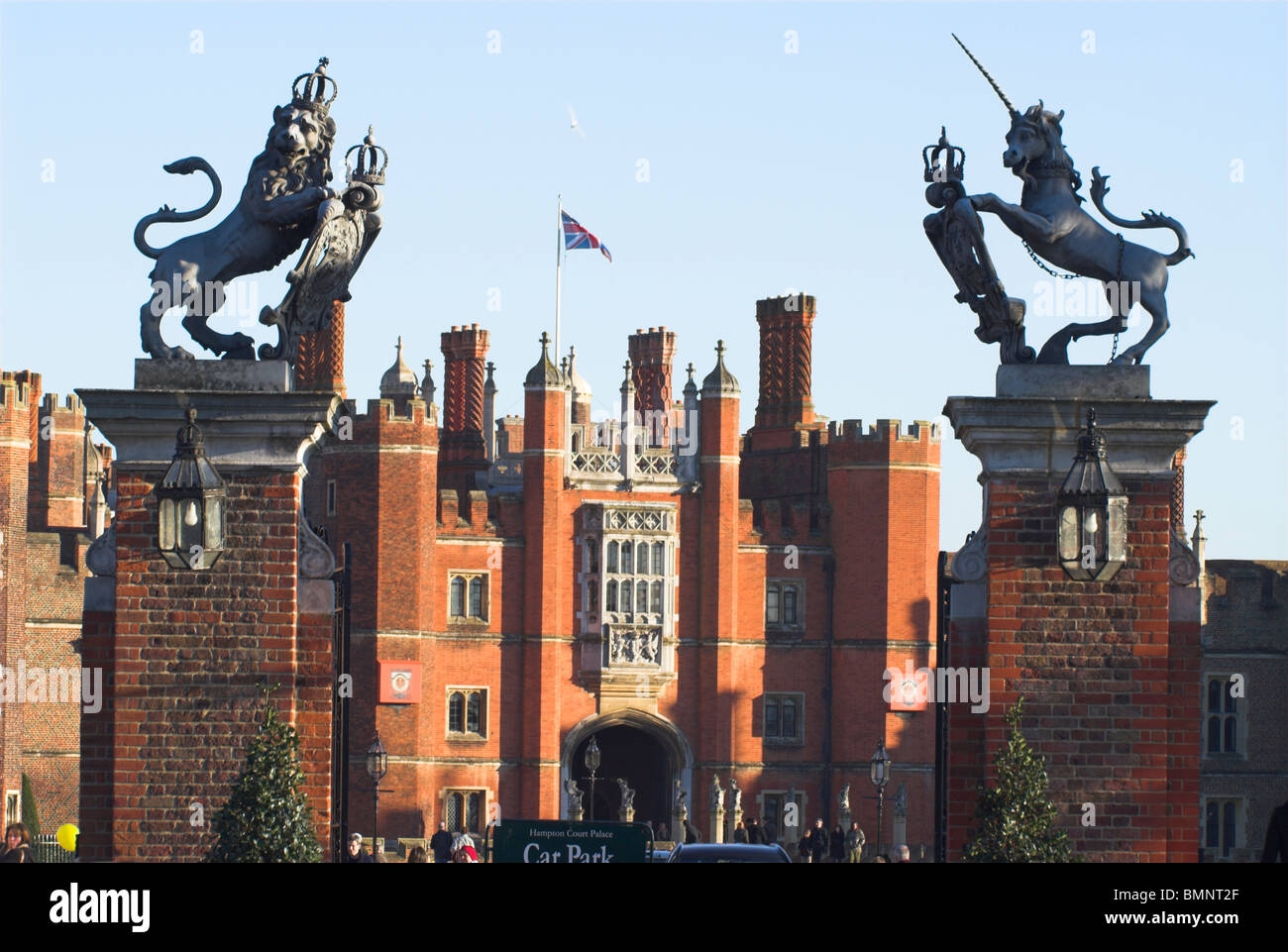 Surrey, Hampton Court Stock Photo - Alamy