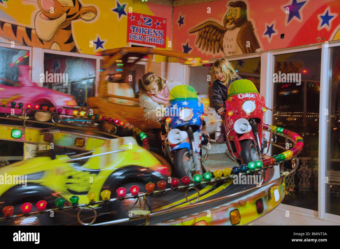 Brighton Palace Pier, Fairground Stock Photo - Alamy