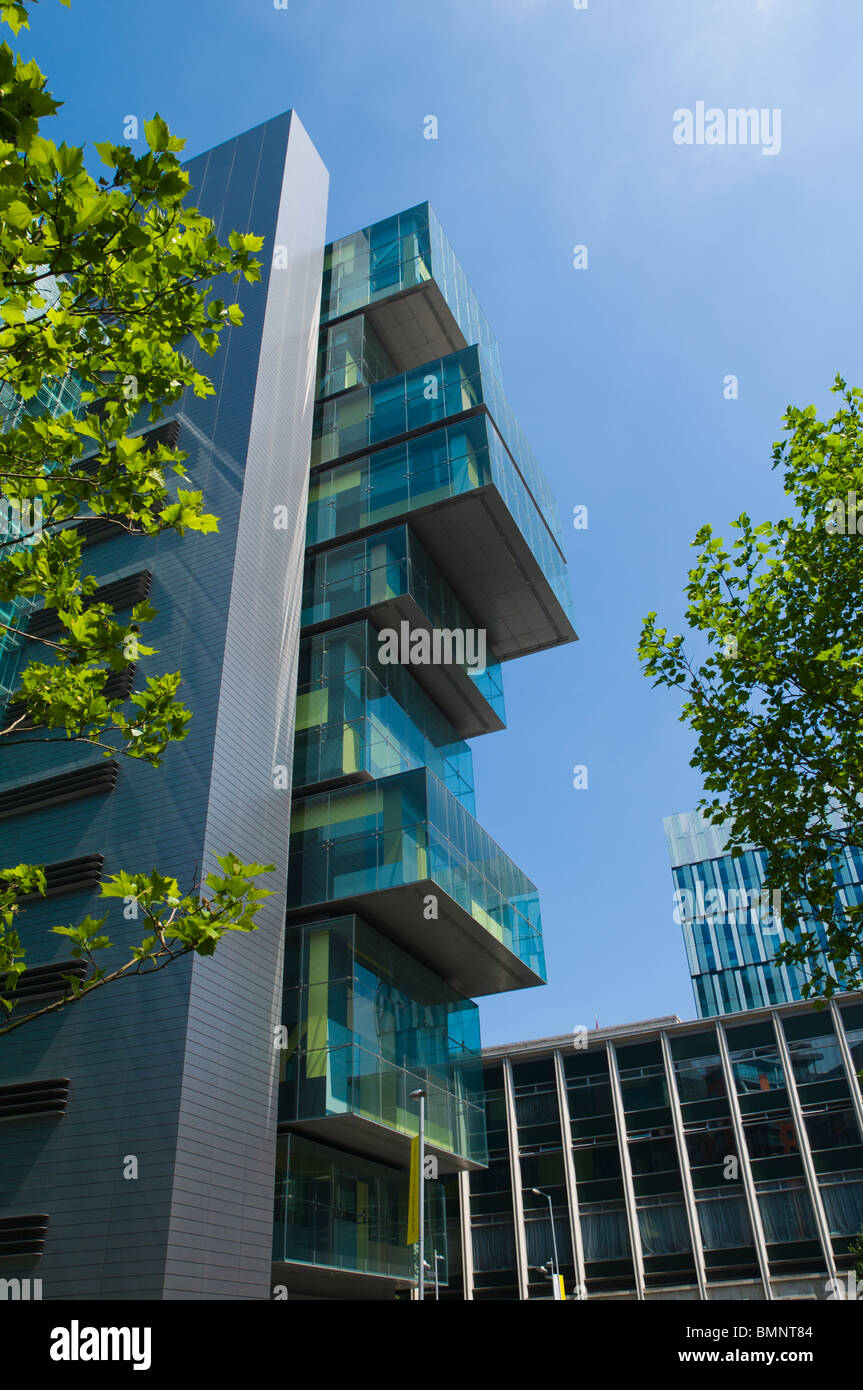 The Civil Justice Centre building, Spinningfields, Manchester, England ...