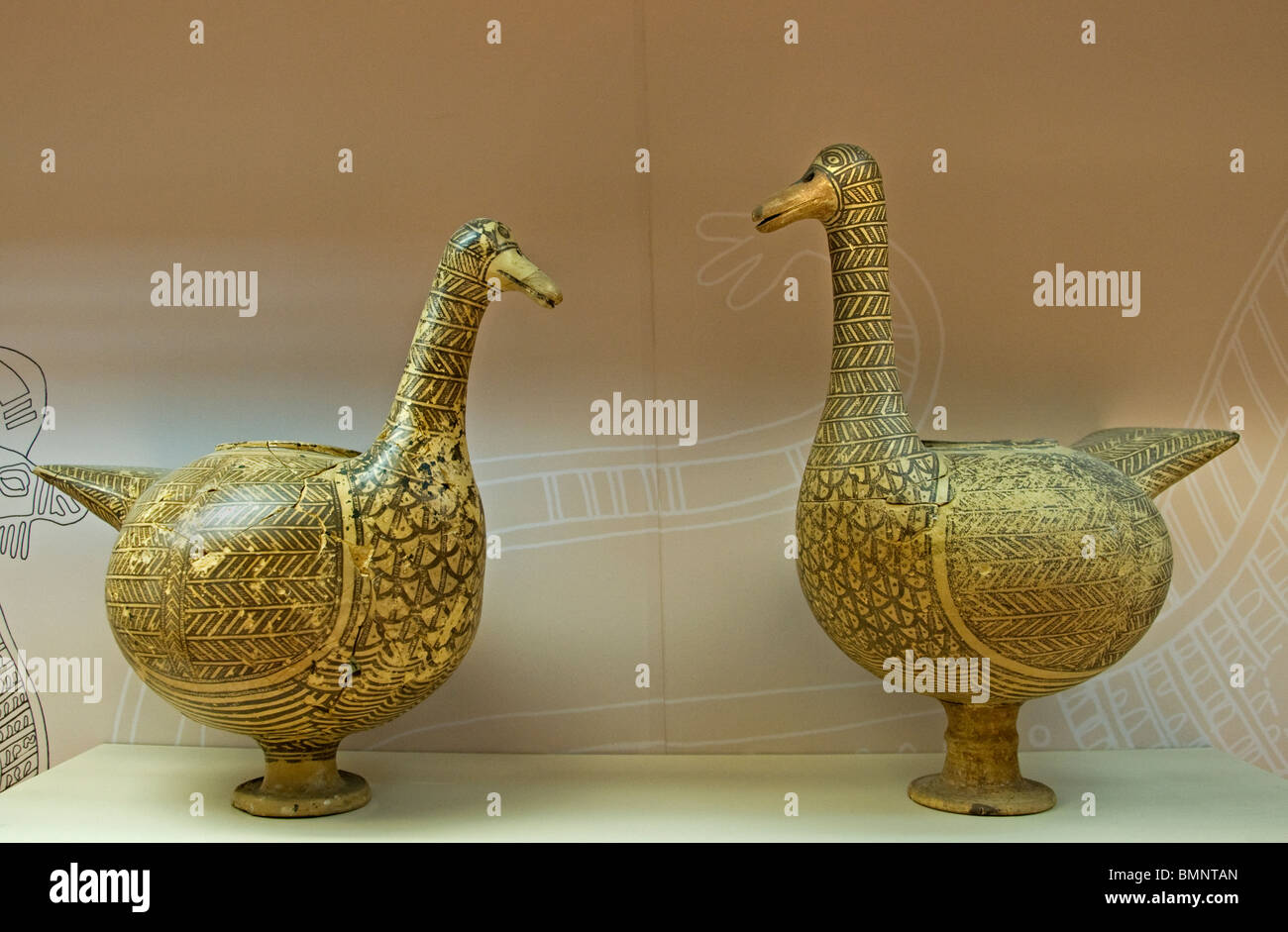 Goose Bowl Pottery 800 BC Gordion Phrygians Hittites Hittite Period ...