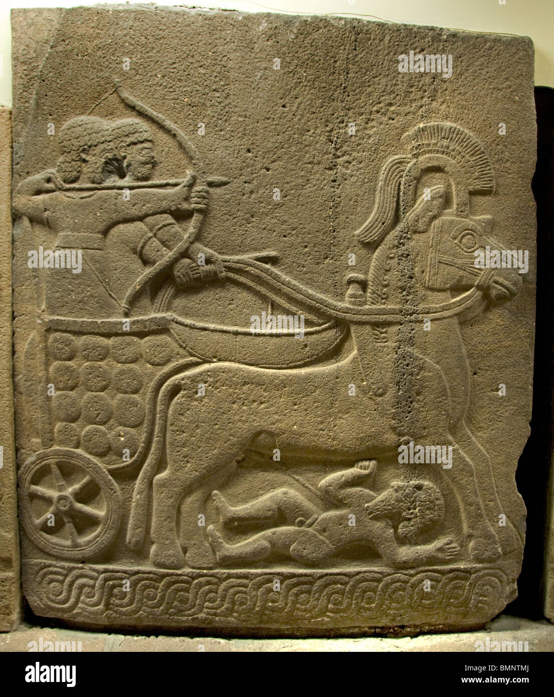 War Chariot Neo Hittite 1000 BC 800 BC from Orthostat Karkamis ...