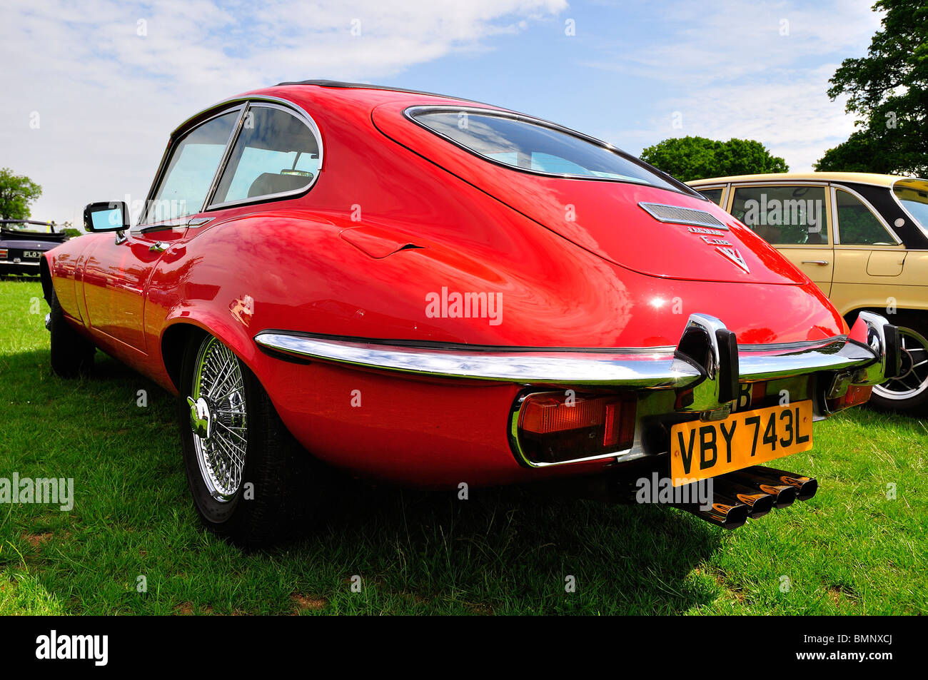 Jaguar E-type at Classic Car Show in Luton 2010 Stock Photo - Alamy