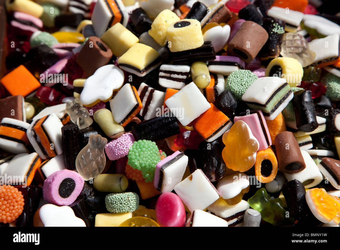 Licorice allsorts hi-res stock photography and images - Alamy