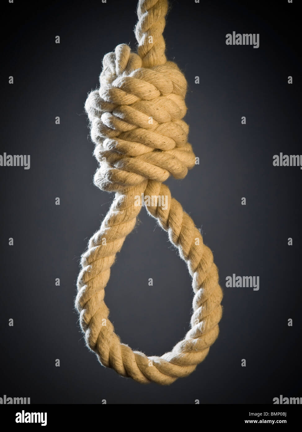 Rope noose hangmans knot hi-res stock photography and images - Alamy