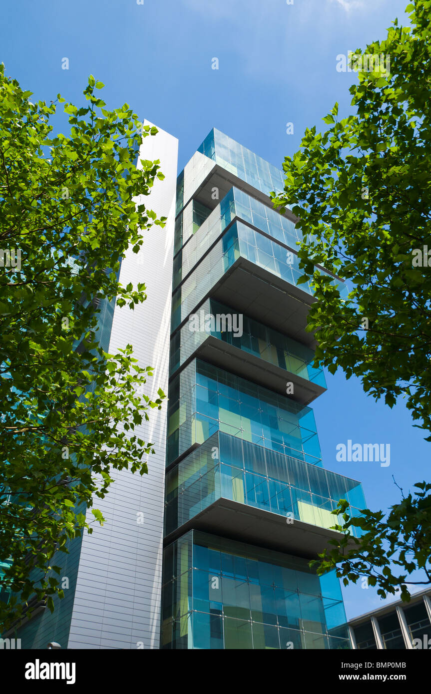 The Civil Justice Centre building, Spinningfields, Manchester, England ...