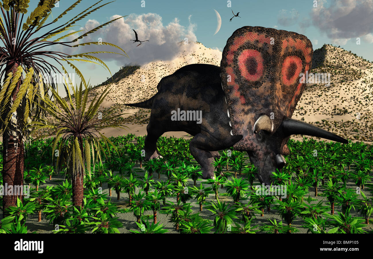 Torosaurus Walking With Dinosaurs