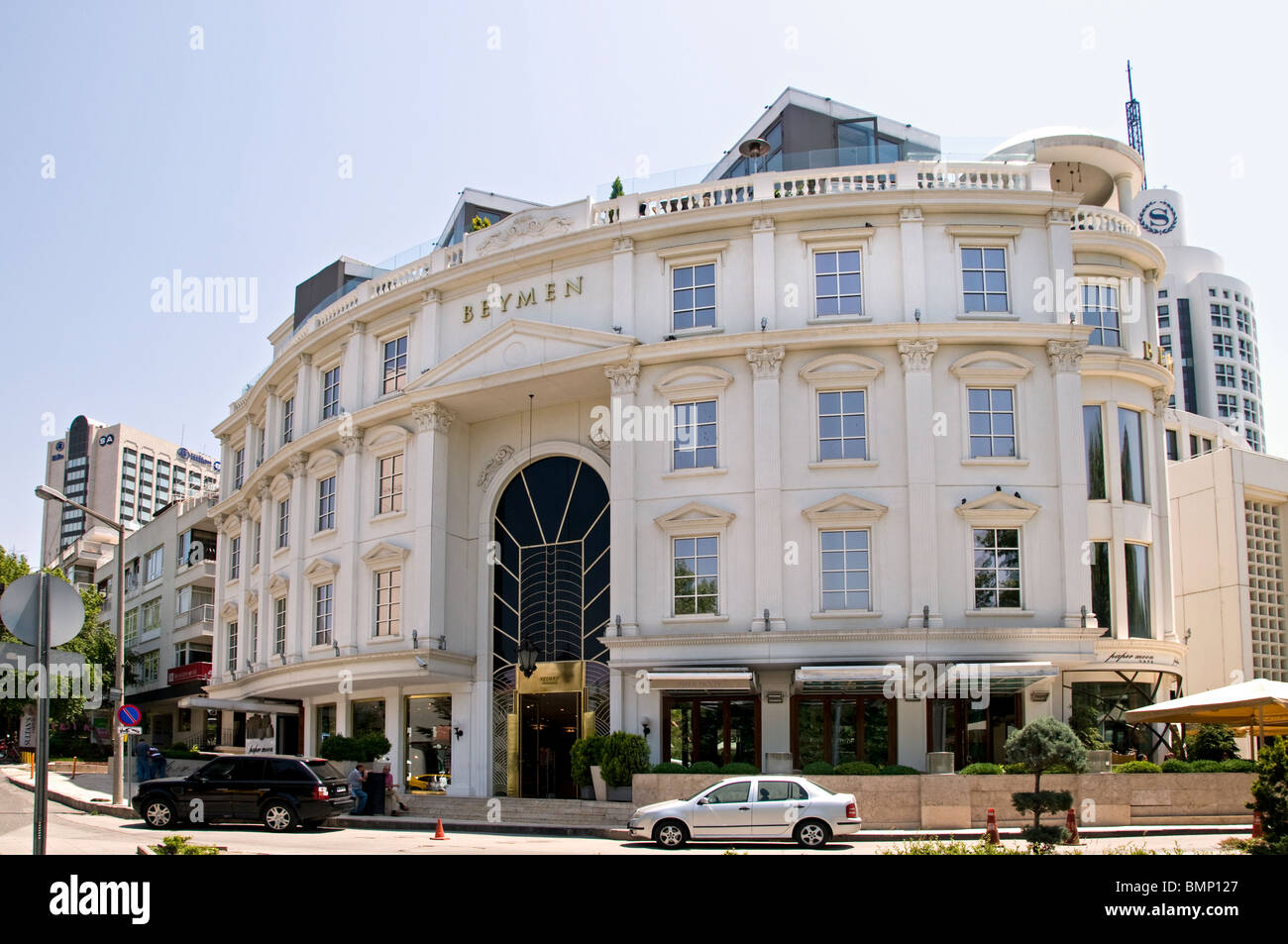 Beymen Kavaklidere shopping dining fashionable district Ankara Turkey ...