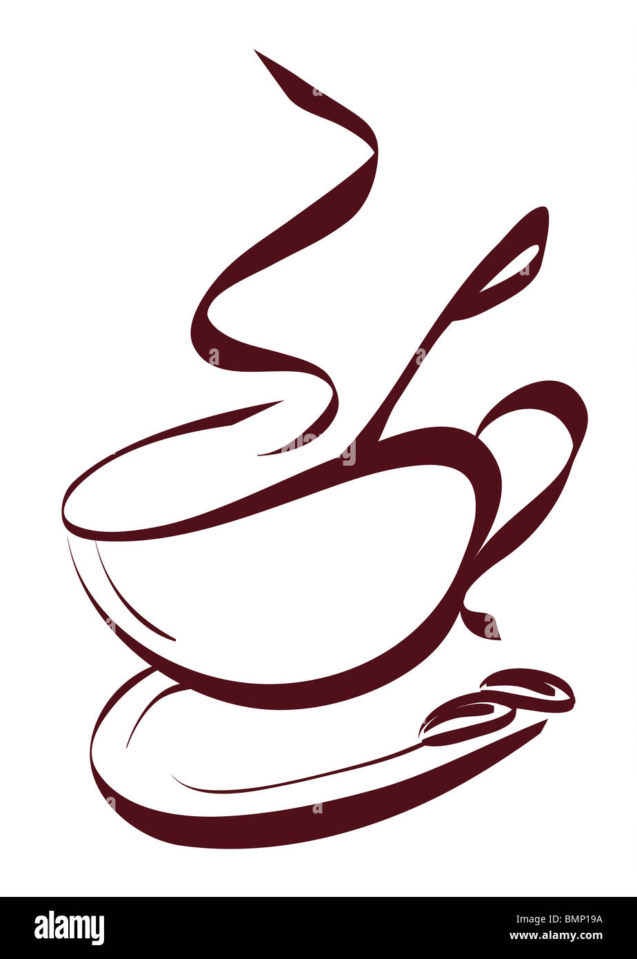 Tea logo artistic hi-res stock photography and images - Alamy