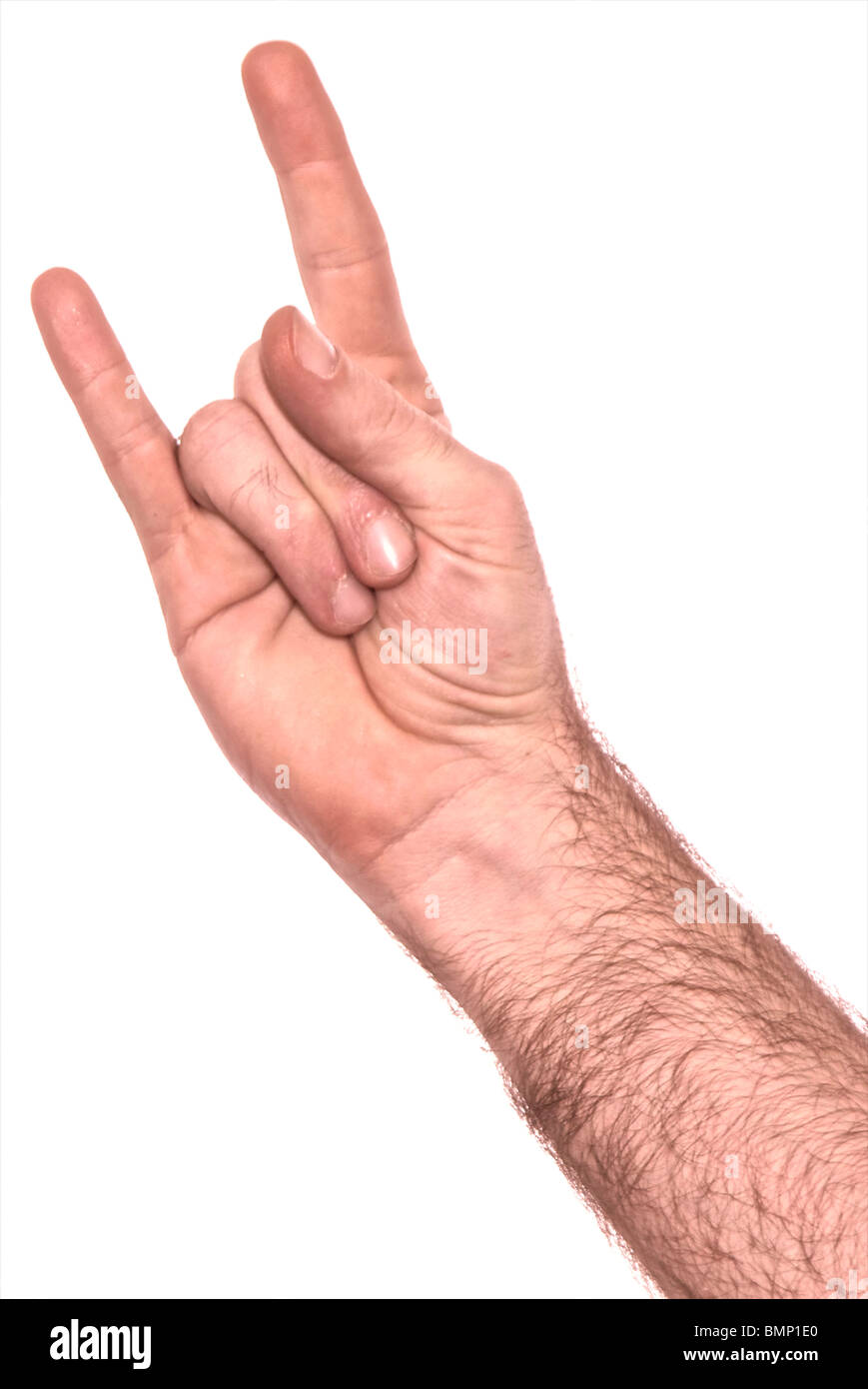 Warding gesture hi-res stock photography and images - Alamy