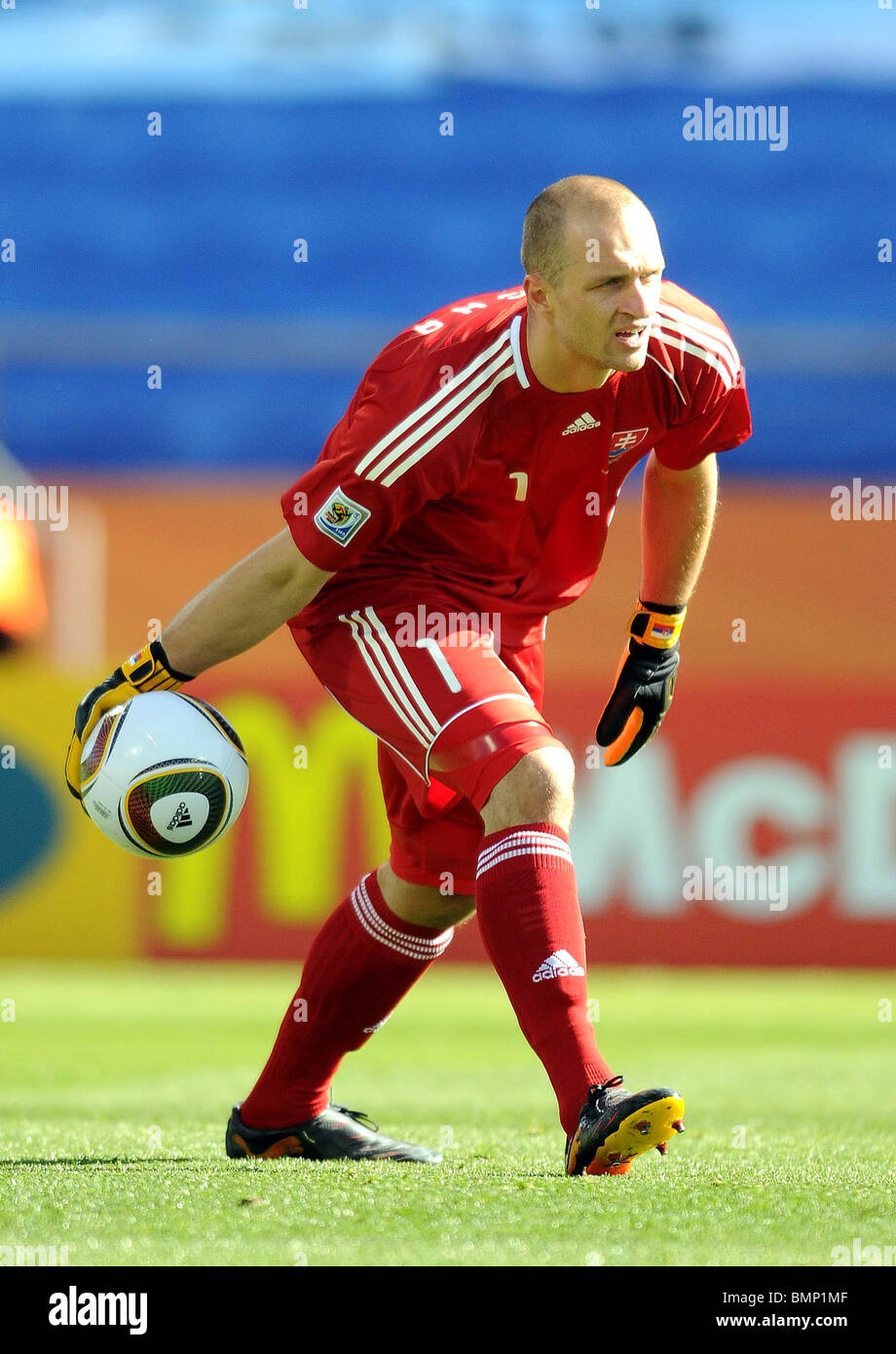 JAN MUCHA SLOVAKIA ROYAL BAFOKENG STADIUM SOUTH AFRICA 15 June 2010 ...