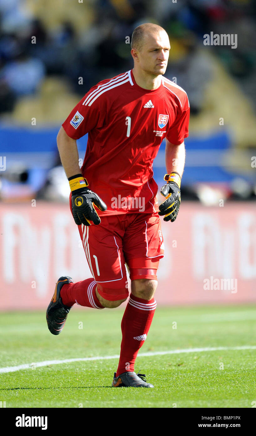 JAN MUCHA SLOVAKIA ROYAL BAFOKENG STADIUM SOUTH AFRICA 15 June 2010 ...