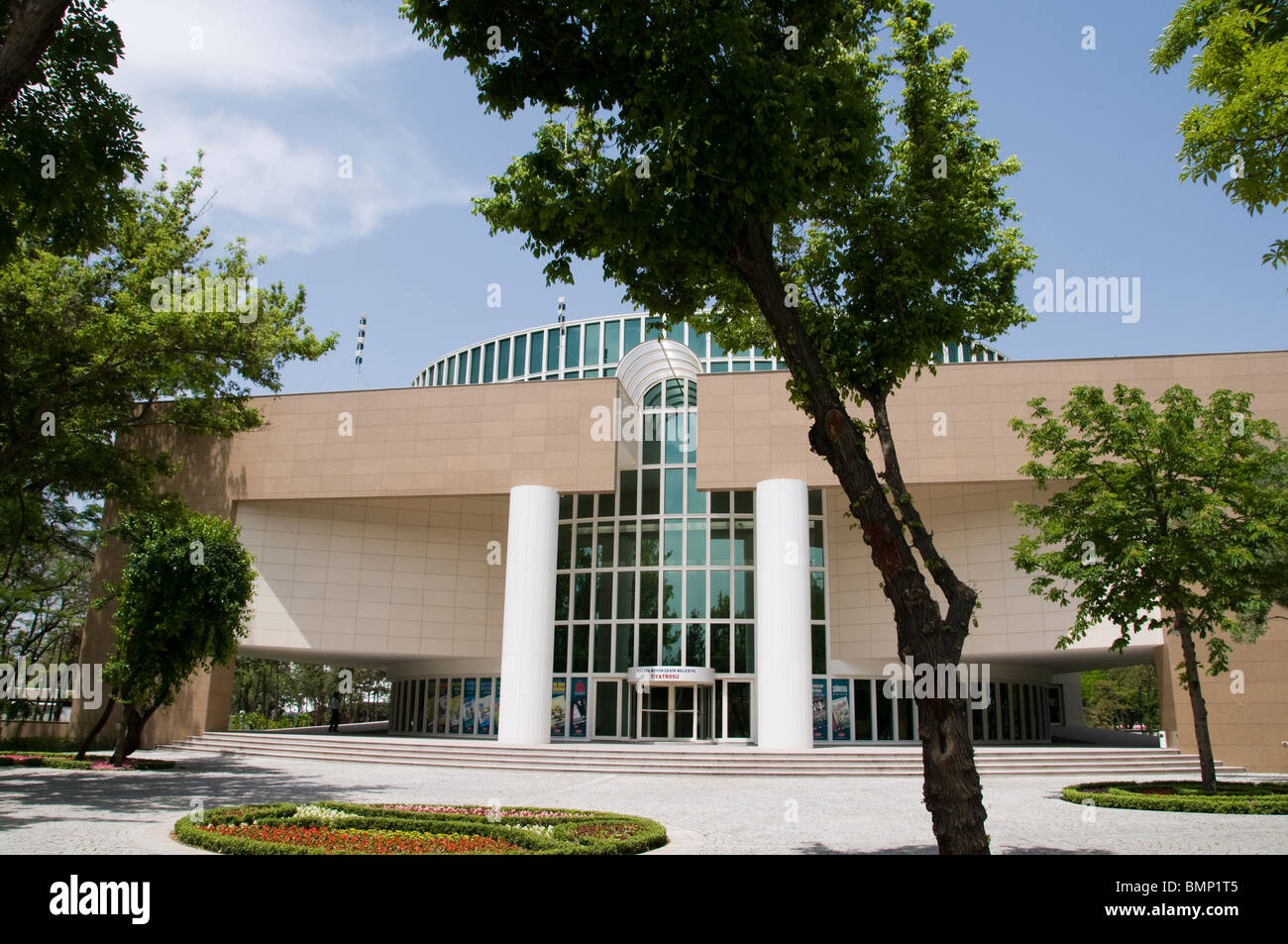 Cenclik park Ulus modern Ankara town city Turkey Opera House Stock ...