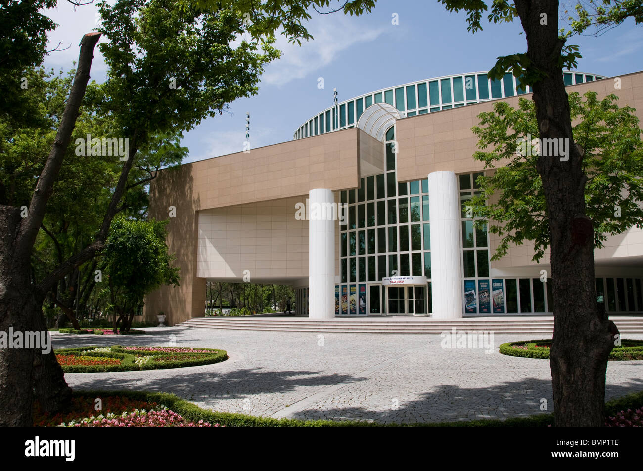 Cenclik park Ulus modern Ankara town city Turkey Opera House Stock ...