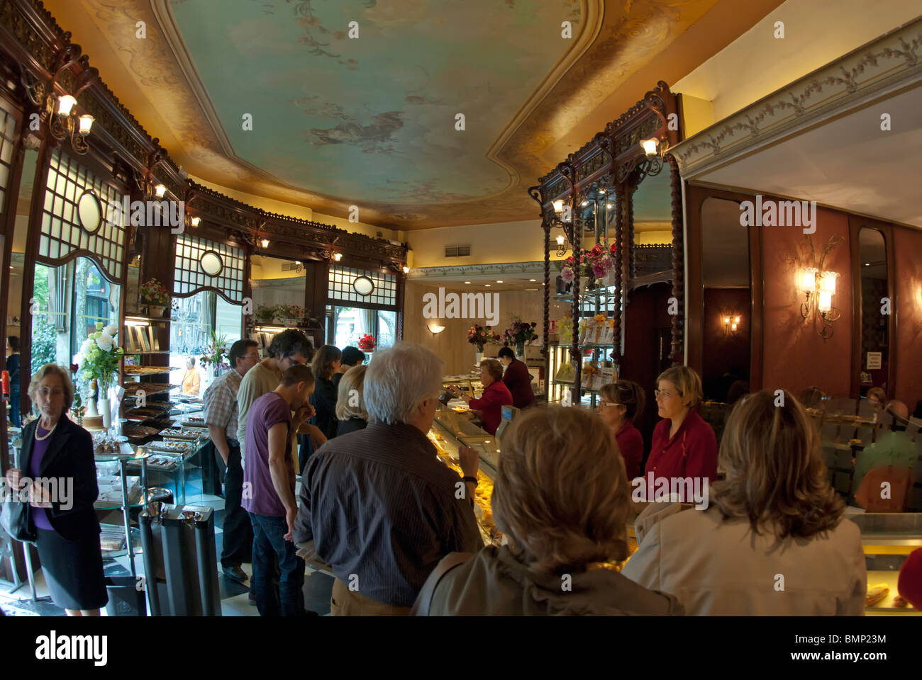 Cafe Mauri, Barcelona, Spain Stock Photo - Alamy