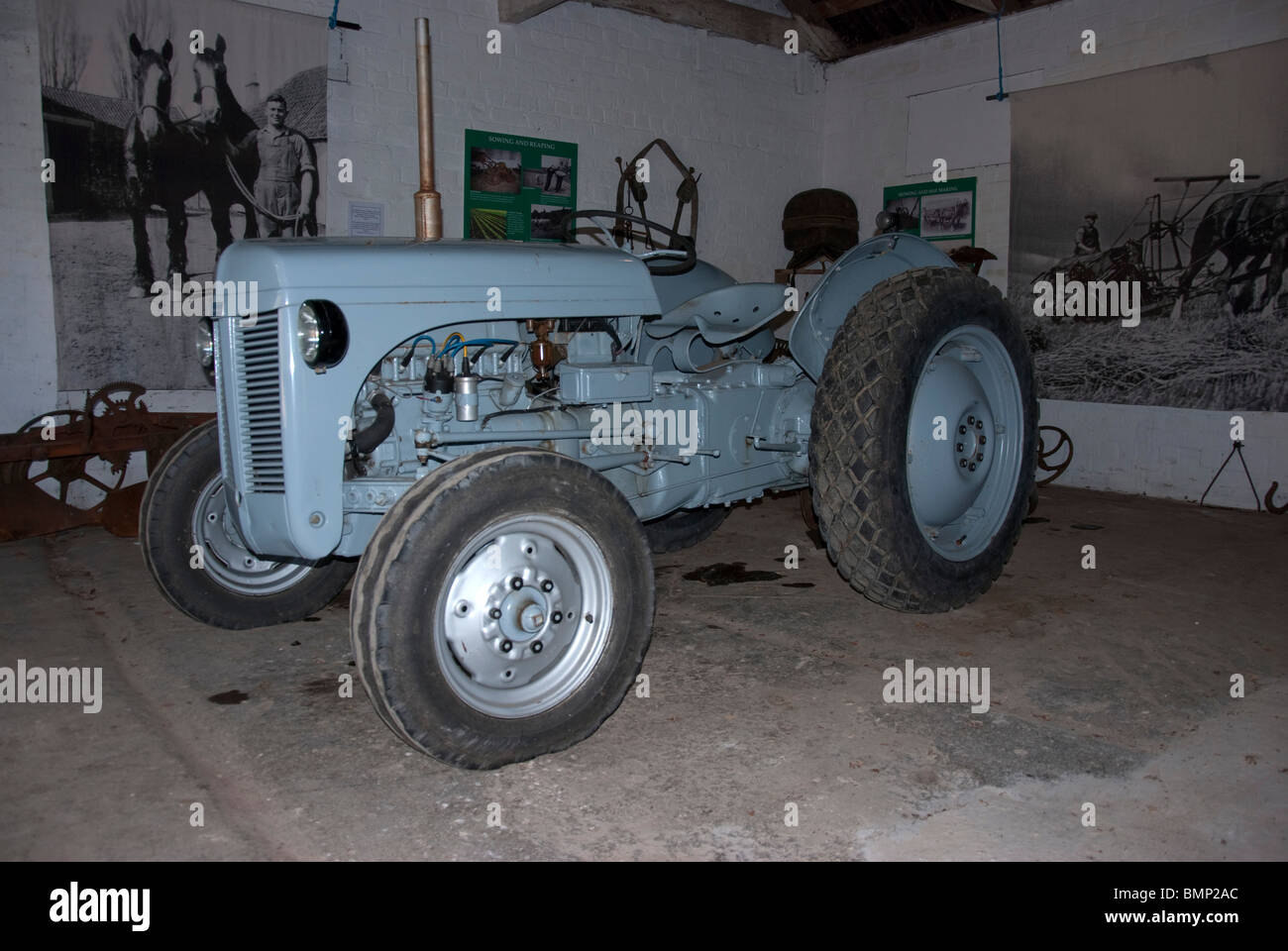 A Little Grey Fergie Tractor Colintraive Heritage Centre Kyles of Bute ...