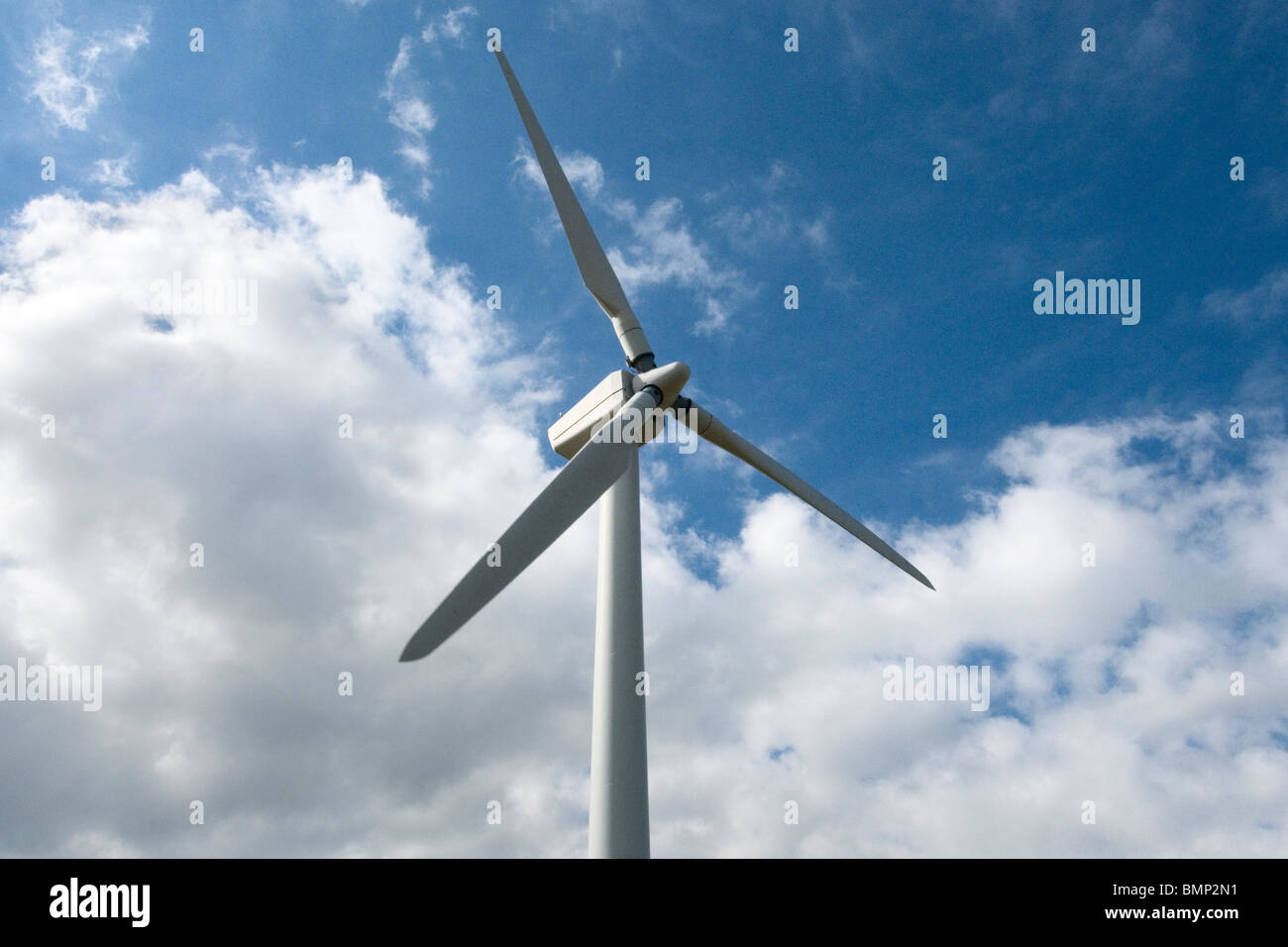 a wind turbines in a beautiful Welsh nature park called Bwlch Nant Yr ...