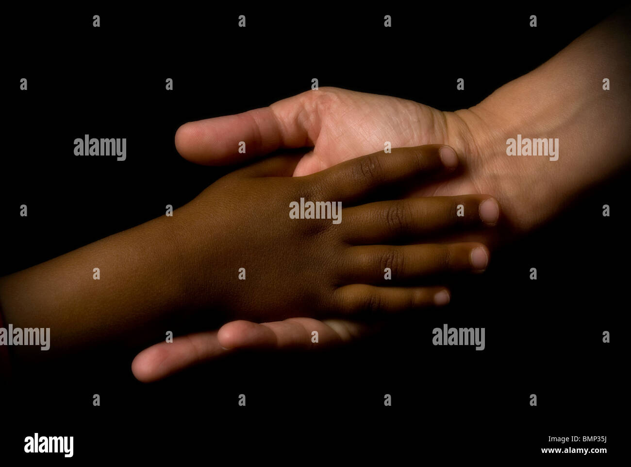 Hand in the hand Stock Photo - Alamy