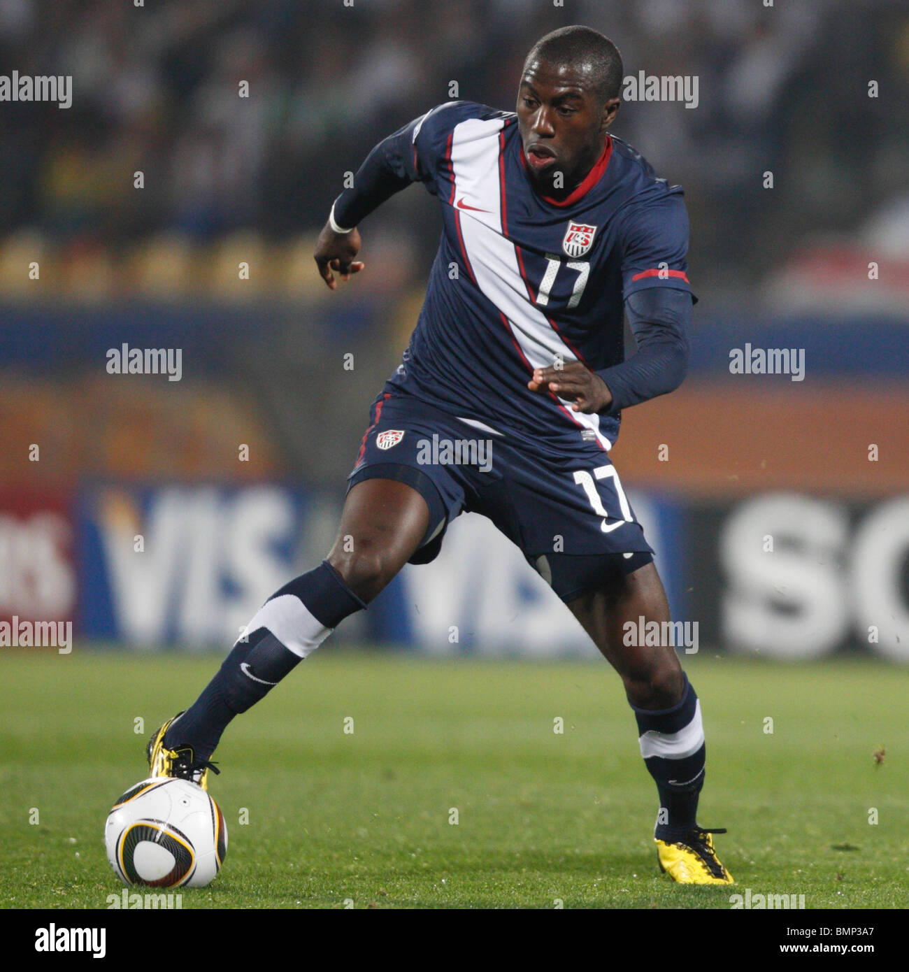 Jozy Altidore of the United States in action during a 2010 FIFA World ...