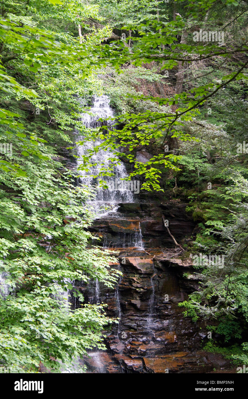 A beautiful waterfall Stock Photo - Alamy