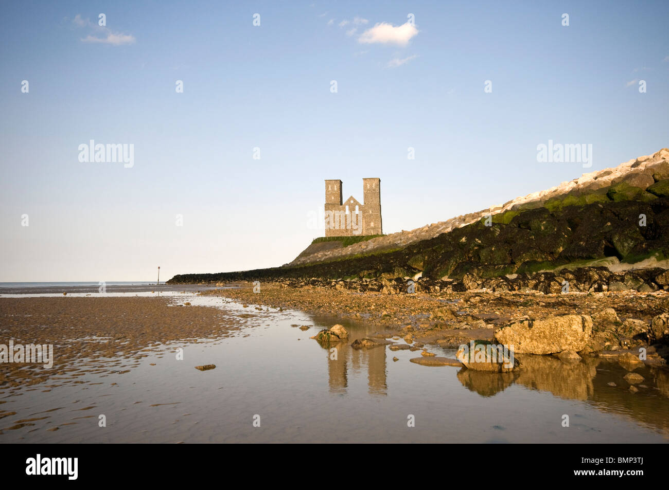 Reculver Towers kent Stock Photo - Alamy