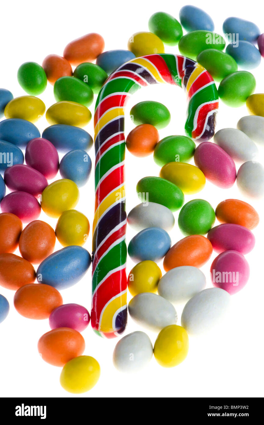 object on white - food Sweet candy close up Stock Photo - Alamy