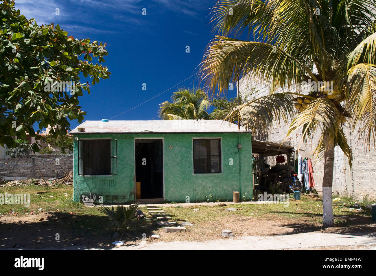 Modest house in Corral del Risco, a small village situated in the state ...