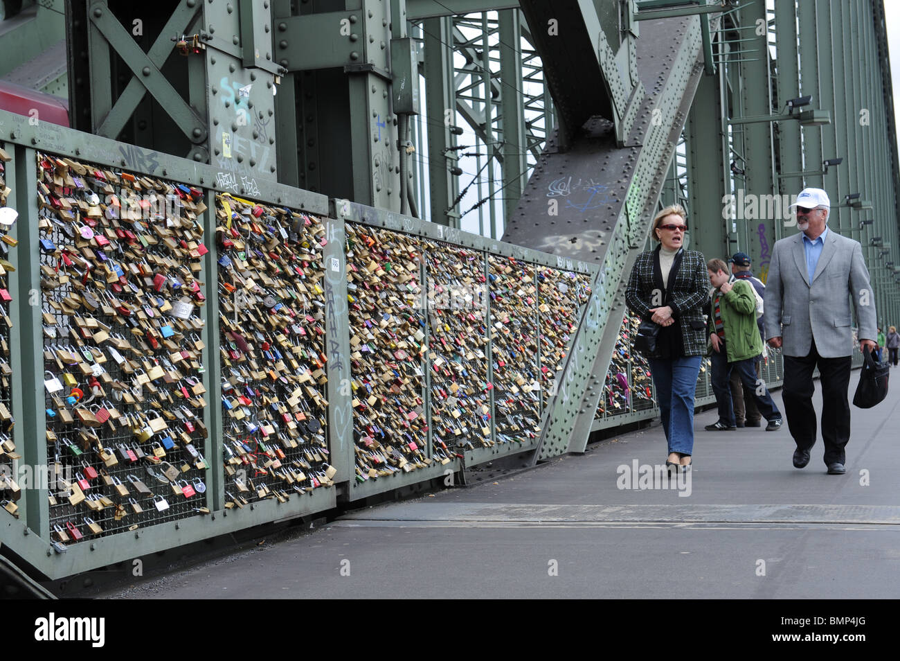 Love locks on the Hohenzollern Bridge in Cologne, Germany Koln ...