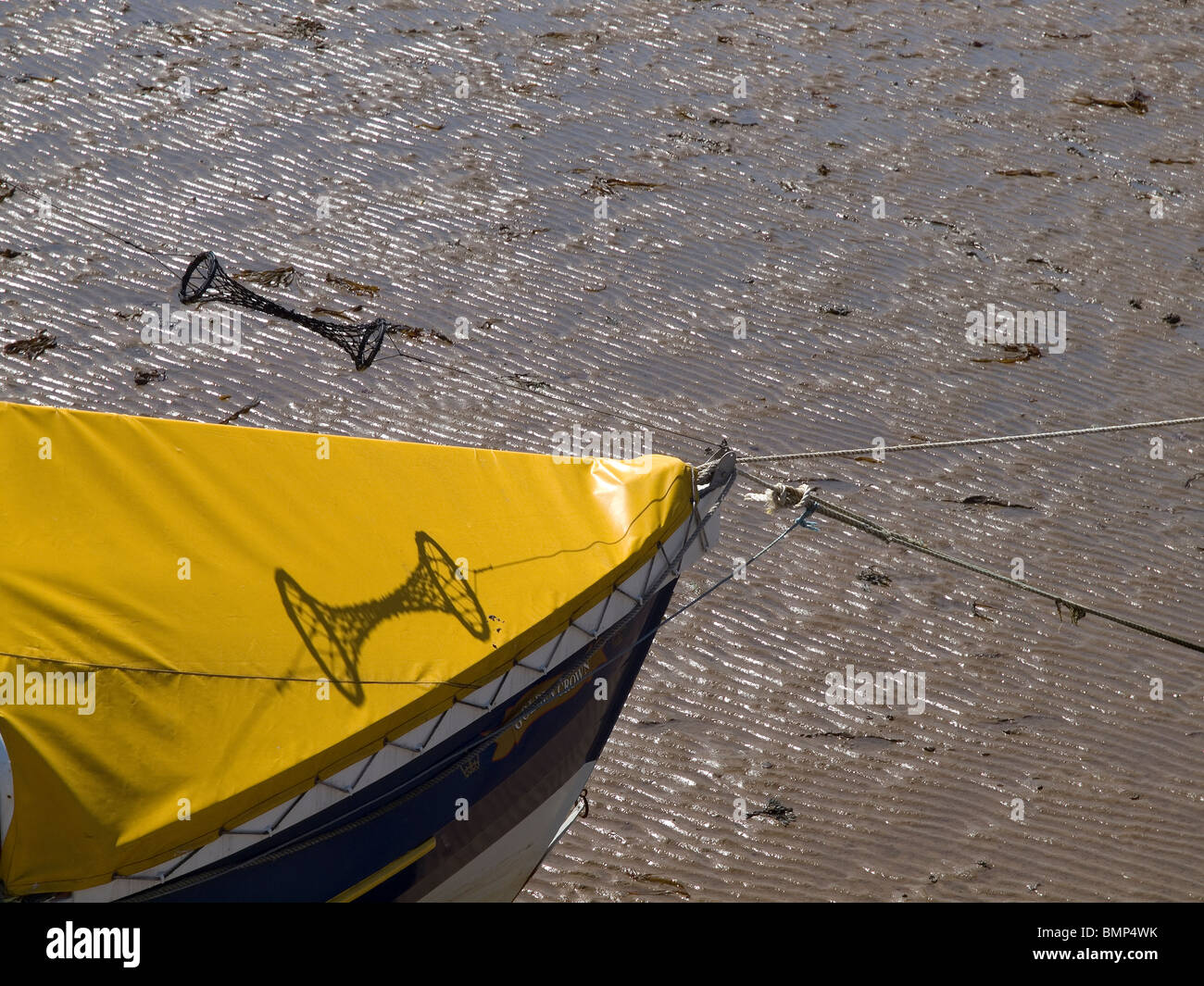 The international day signal sign for a boat towing fishing nets (two ...