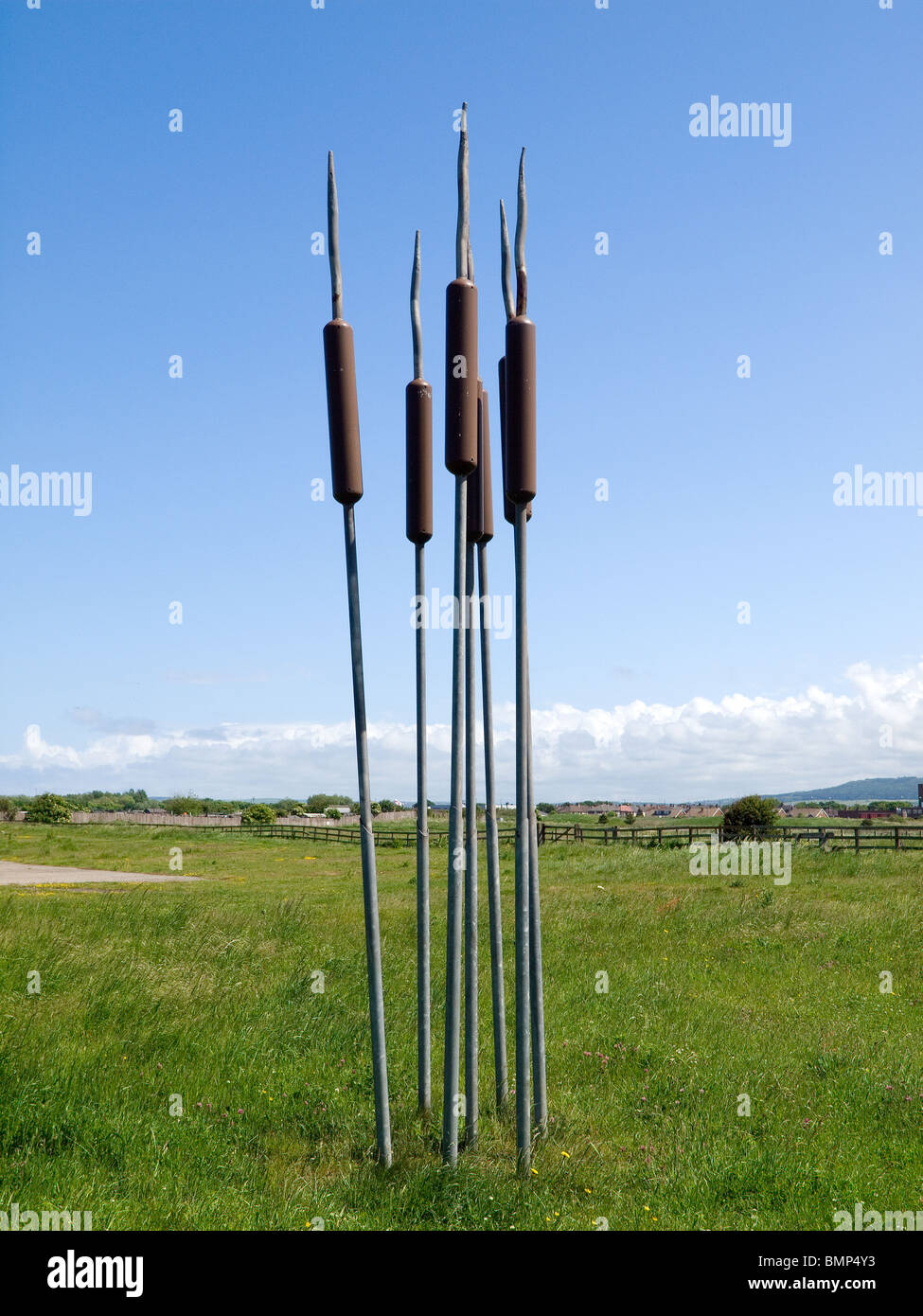 Coatham Marsh Nature reserve by Tees Valley Wildlife Trust steel ...