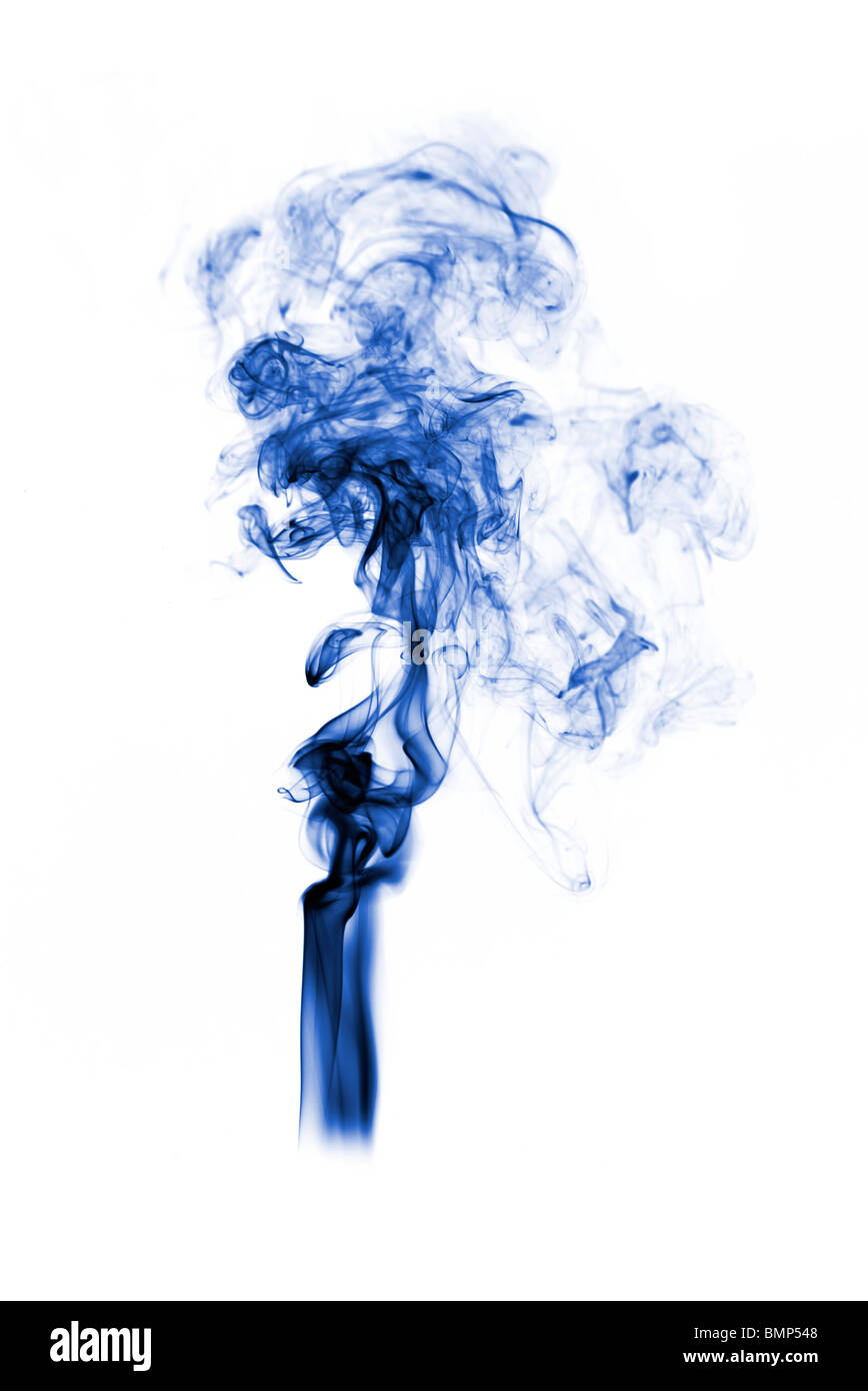 Plume of white smoke Cut Out Stock Images & Pictures - Alamy