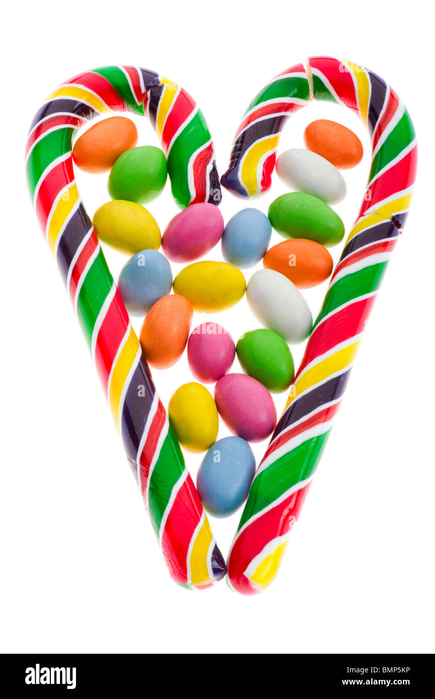 object on white - food Sweet candy close up Stock Photo - Alamy