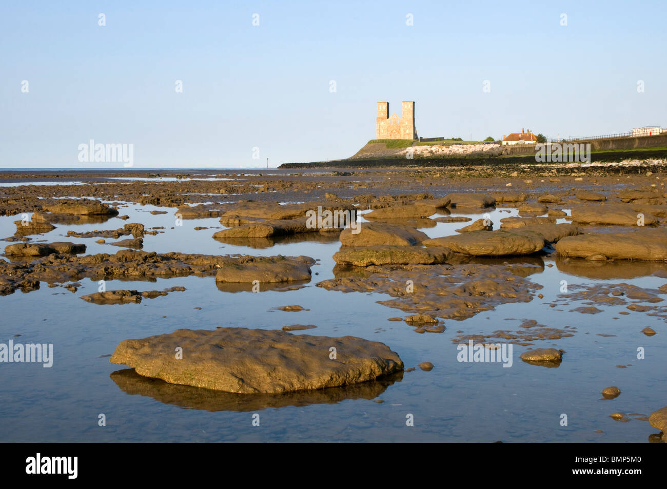 Reculver Towers kent Stock Photo - Alamy