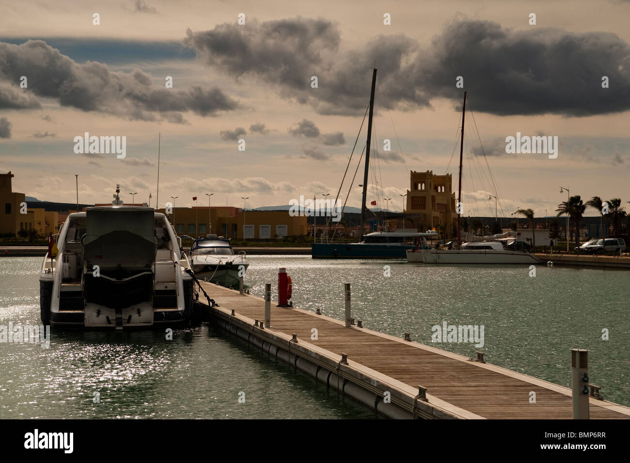 Marina, Saidia, Oriental region, Morocco Stock Photo - Alamy