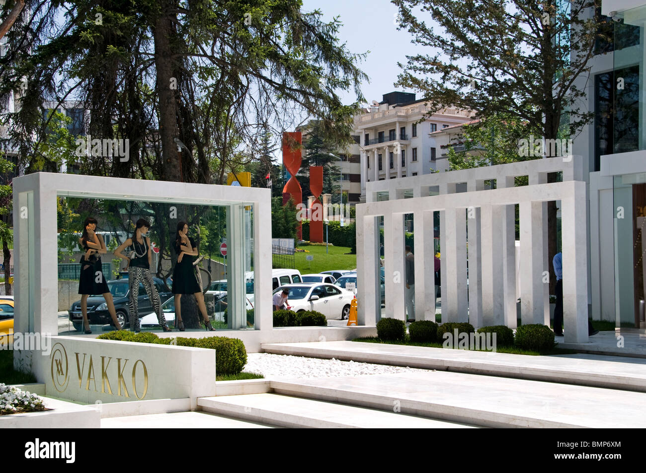 Vakko boutique Fashion Kavaklidere fashionable district Ankara Turkey ...