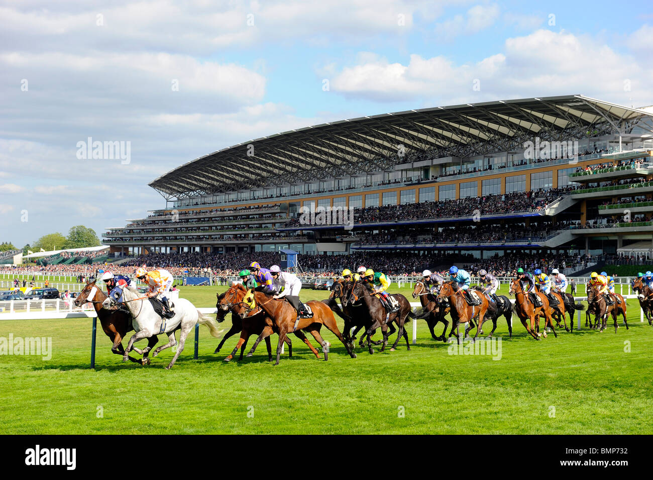 Equine racing grandstand hi-res stock photography and images - Alamy