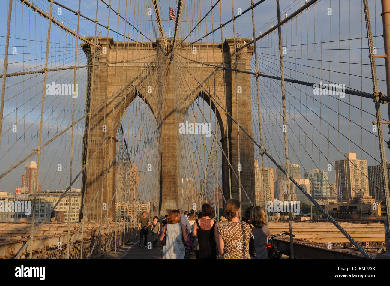 Walk across the brooklyn bridge hi-res stock photography and images - Alamy