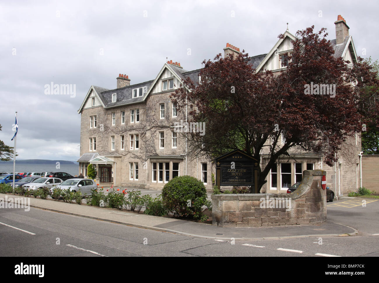 exterior of Golf View Hotel Nairn Scotland June 2010 Stock Photo - Alamy