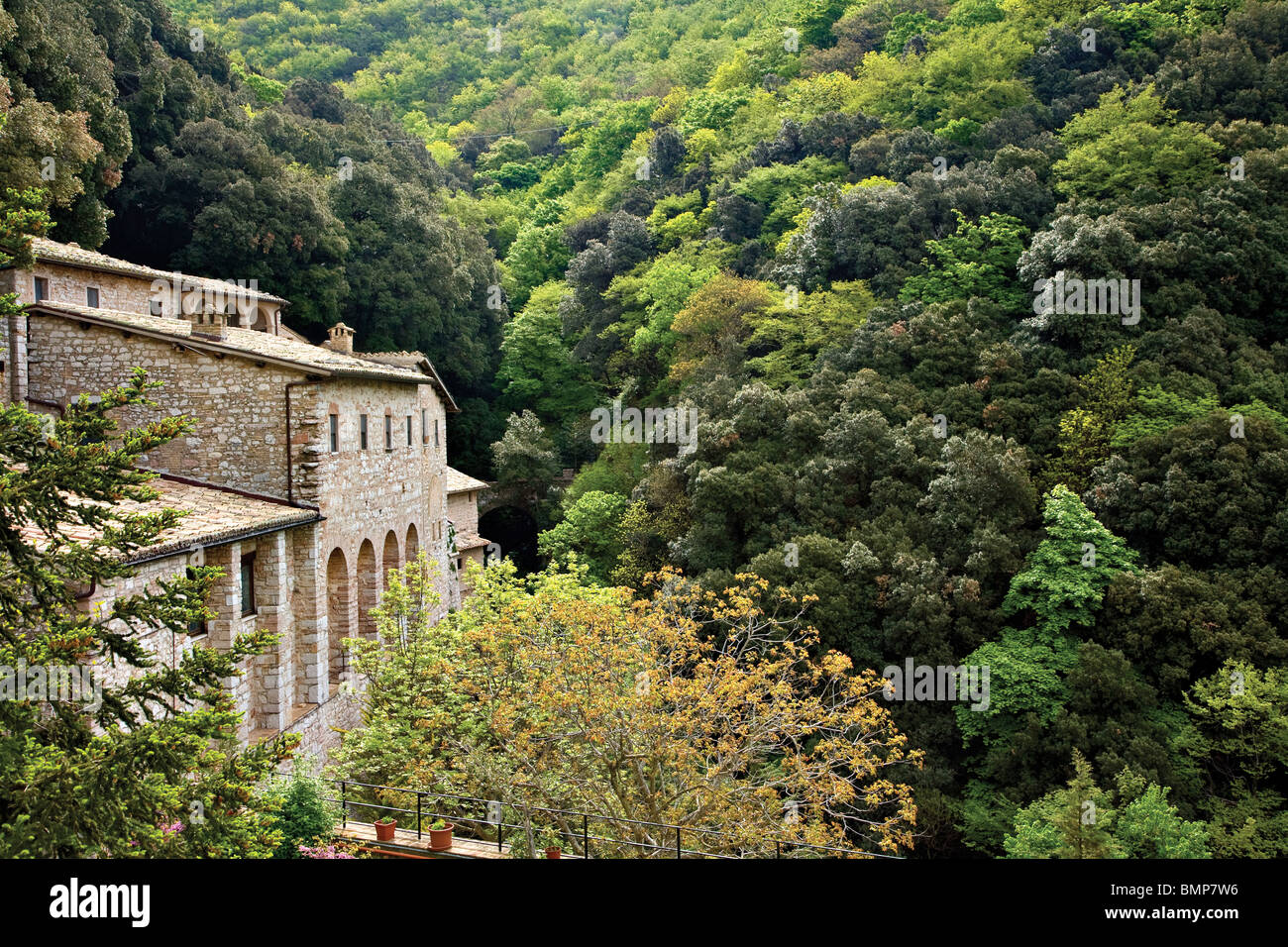 Hermitage of the Cells (Eremo delle Carceri) on Mount Subasio above ...